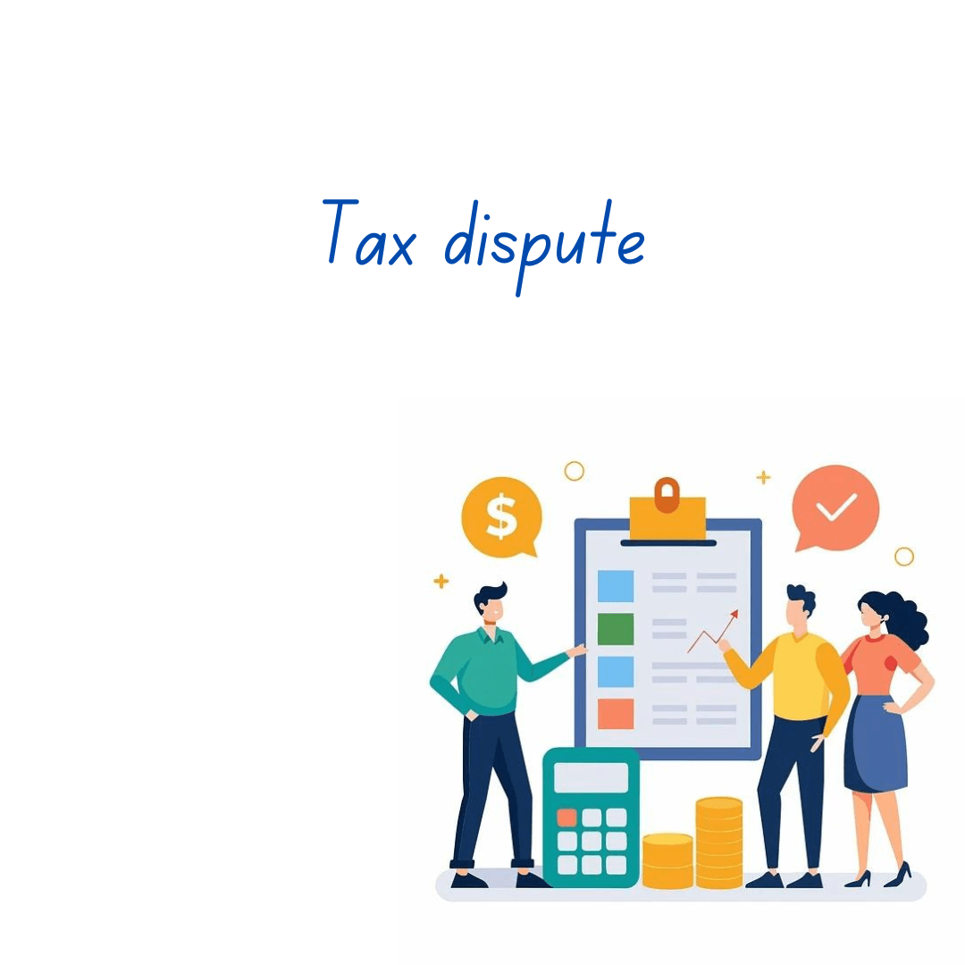 Tax dispute for personal income tax